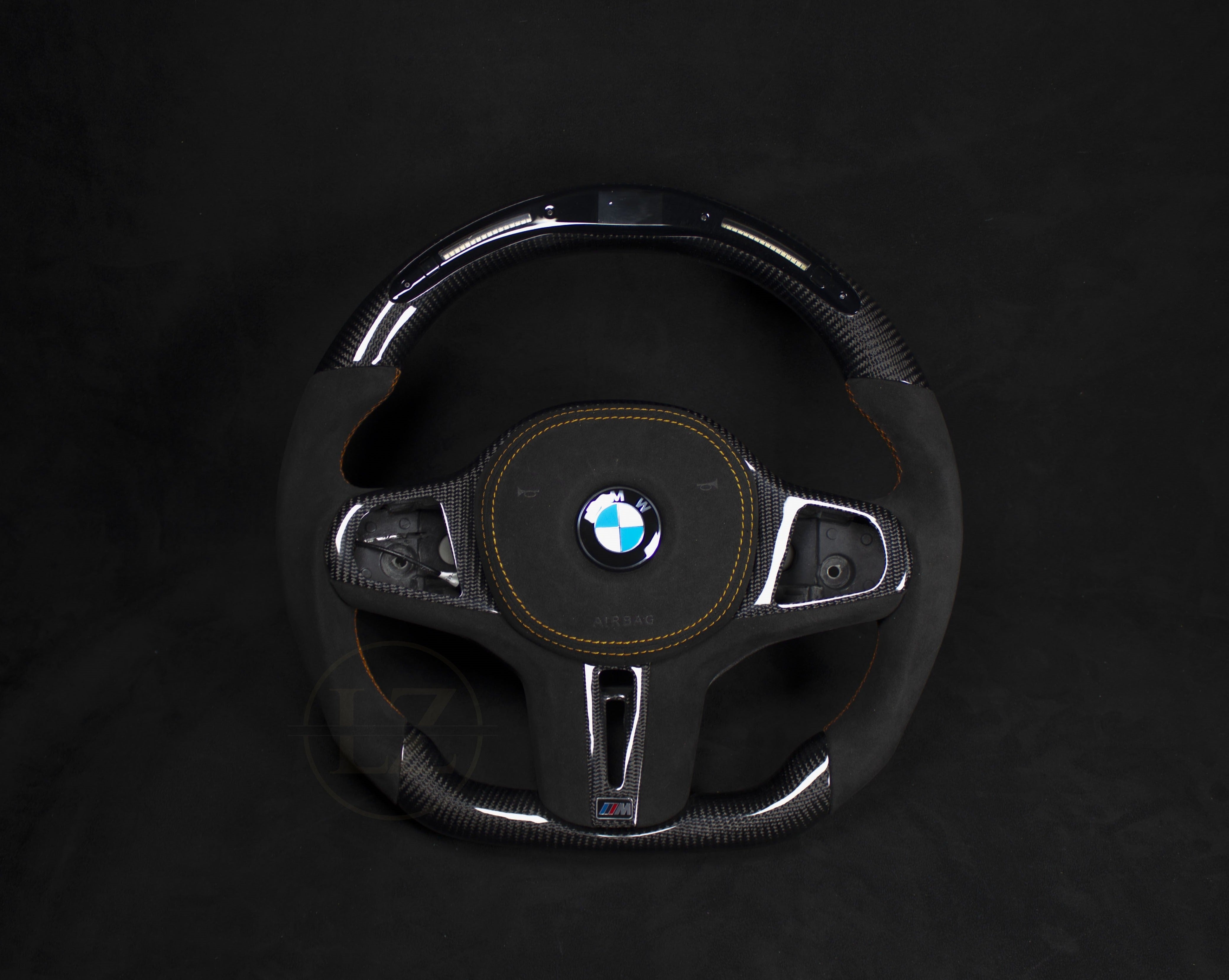 BMW G-Serie G80/G82/G20/G30 Alcantara/Carbon LED Ratt
