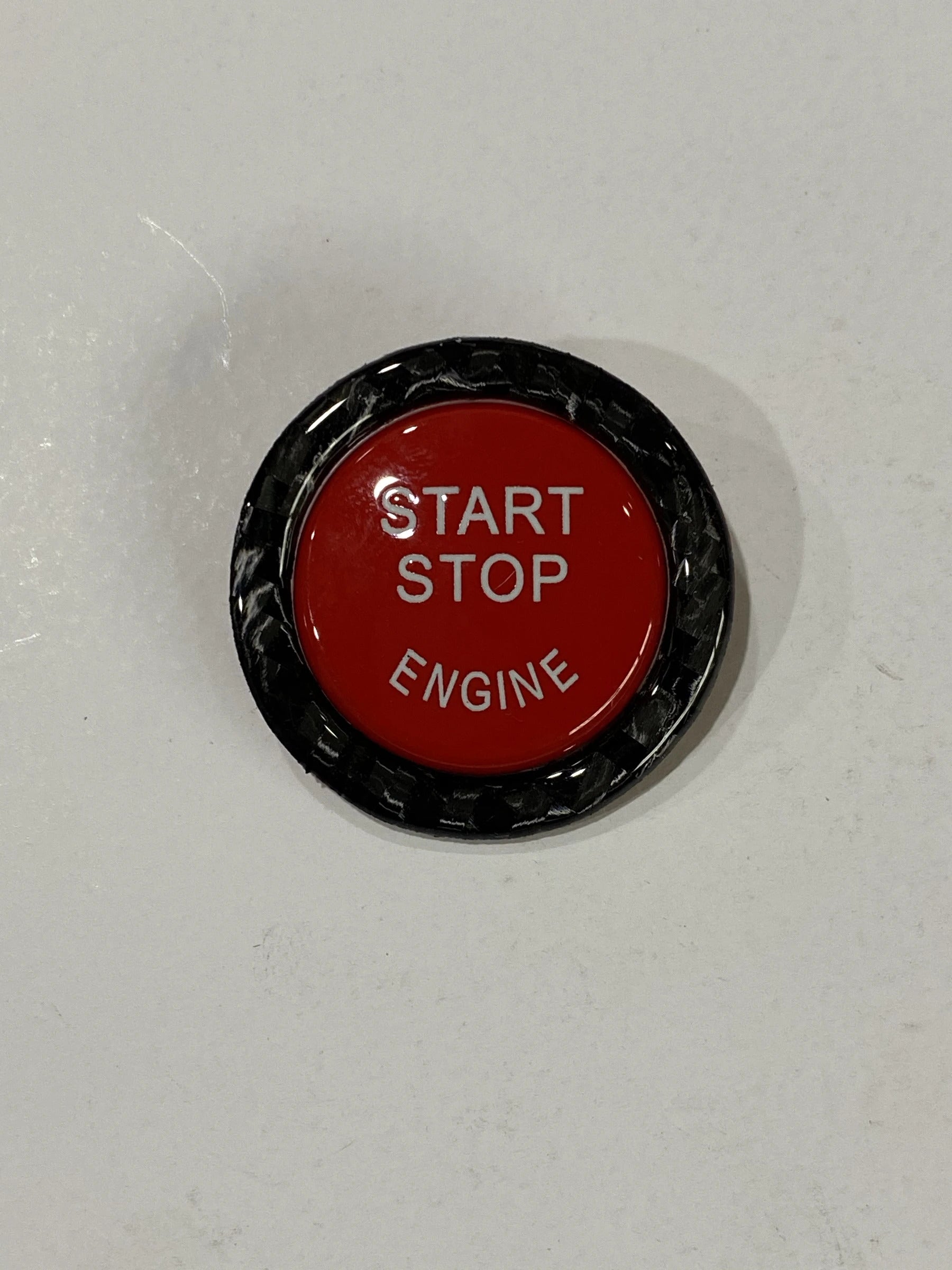 BMW E-Series Carbon Start Button Ring – LZ-Customs
